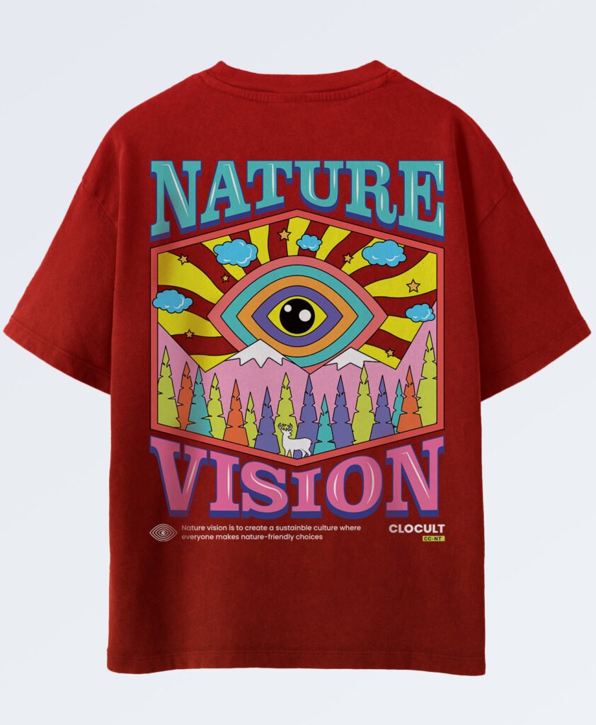 Nature Vision – Unisex Oversized T-Shirt – clocult